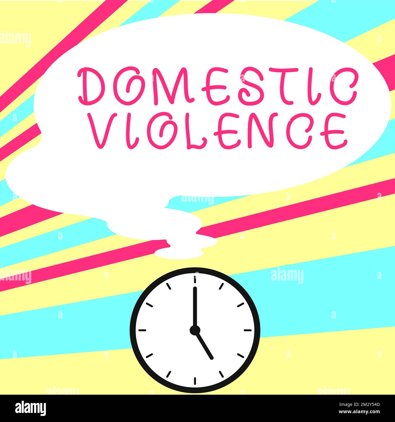 Text sign showing Domestic Violence. Internet Concept violent or ...