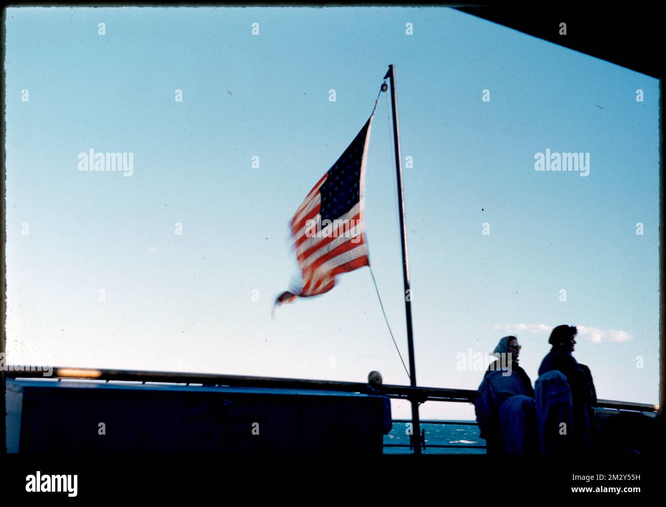 Flag, Nantucket boat , Boats, Flags. Edmund L. Mitchell Collection ...