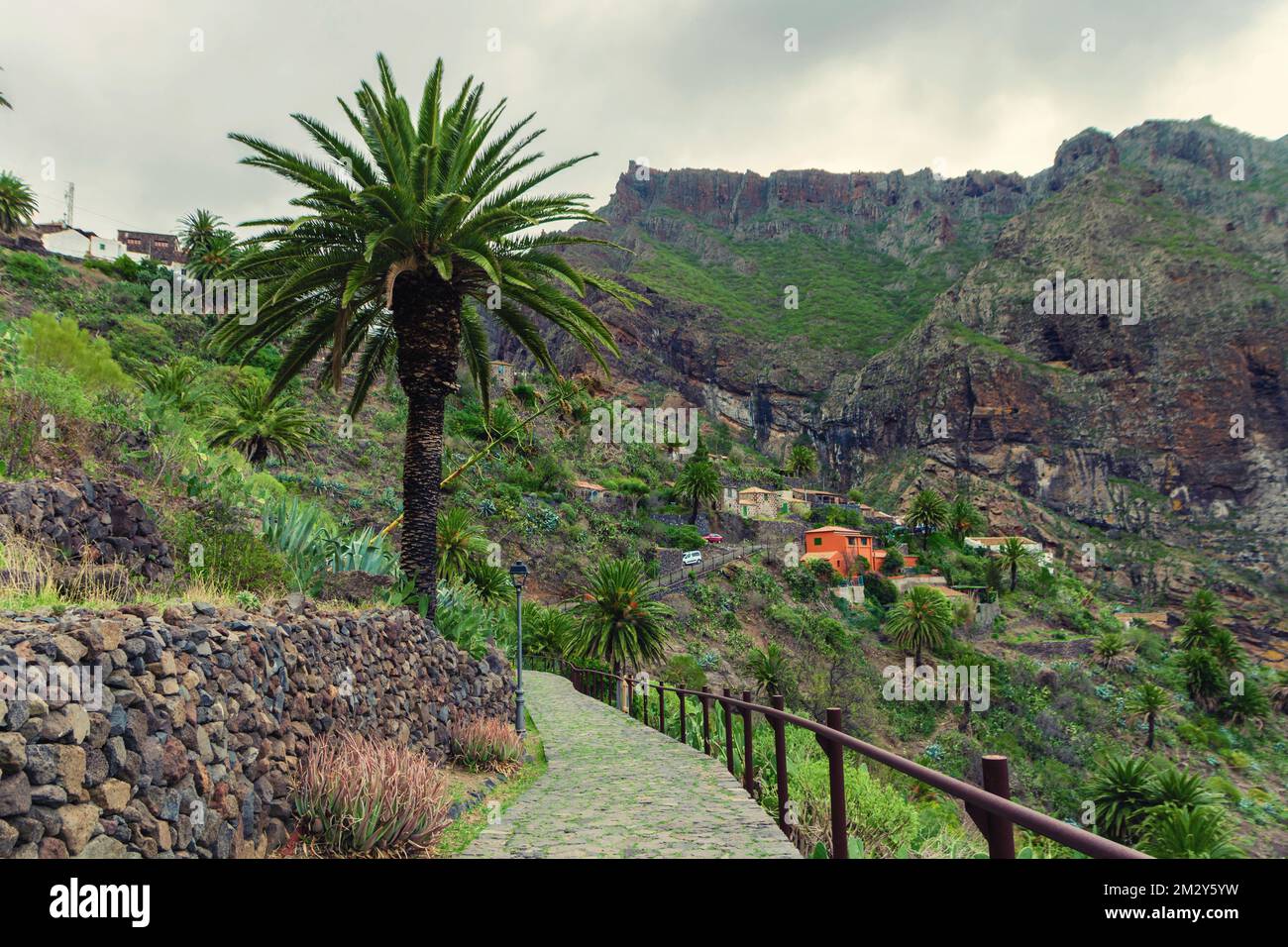 Masca village, the most visited tourist attraction of Tenerife, Spain ...