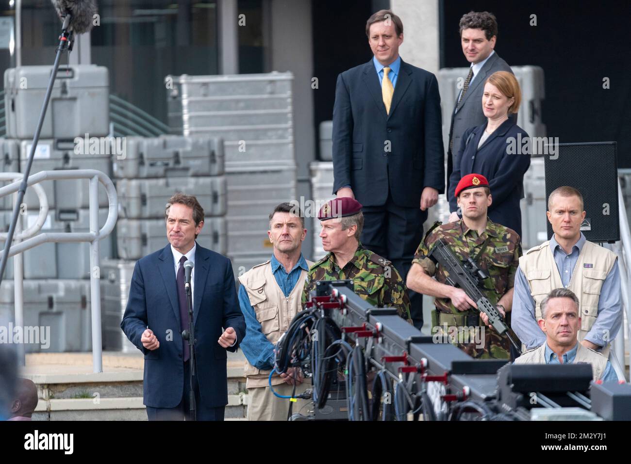 Southend on Sea, Essex, UK. 14th Dec, 2022. Filming for the new series ...