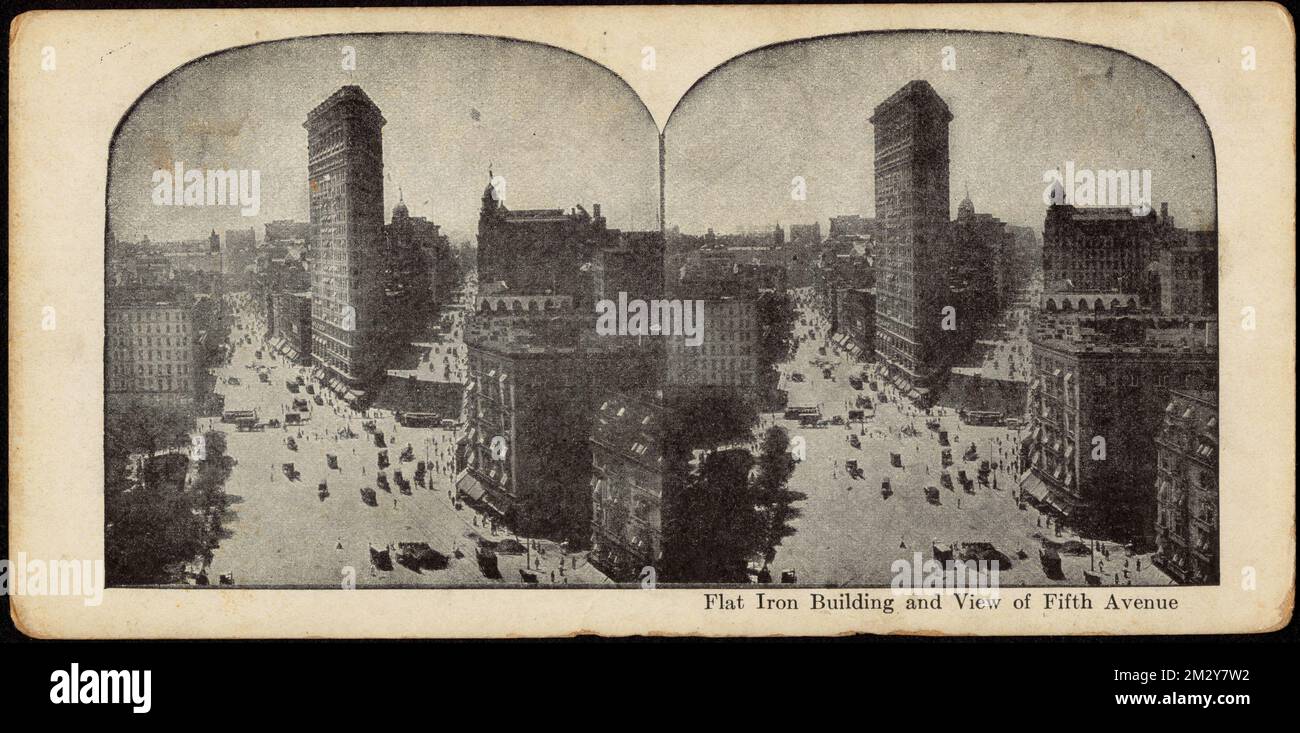 Flat Iron Building and view of Fifth Avenue , Cities & towns, Streets ...