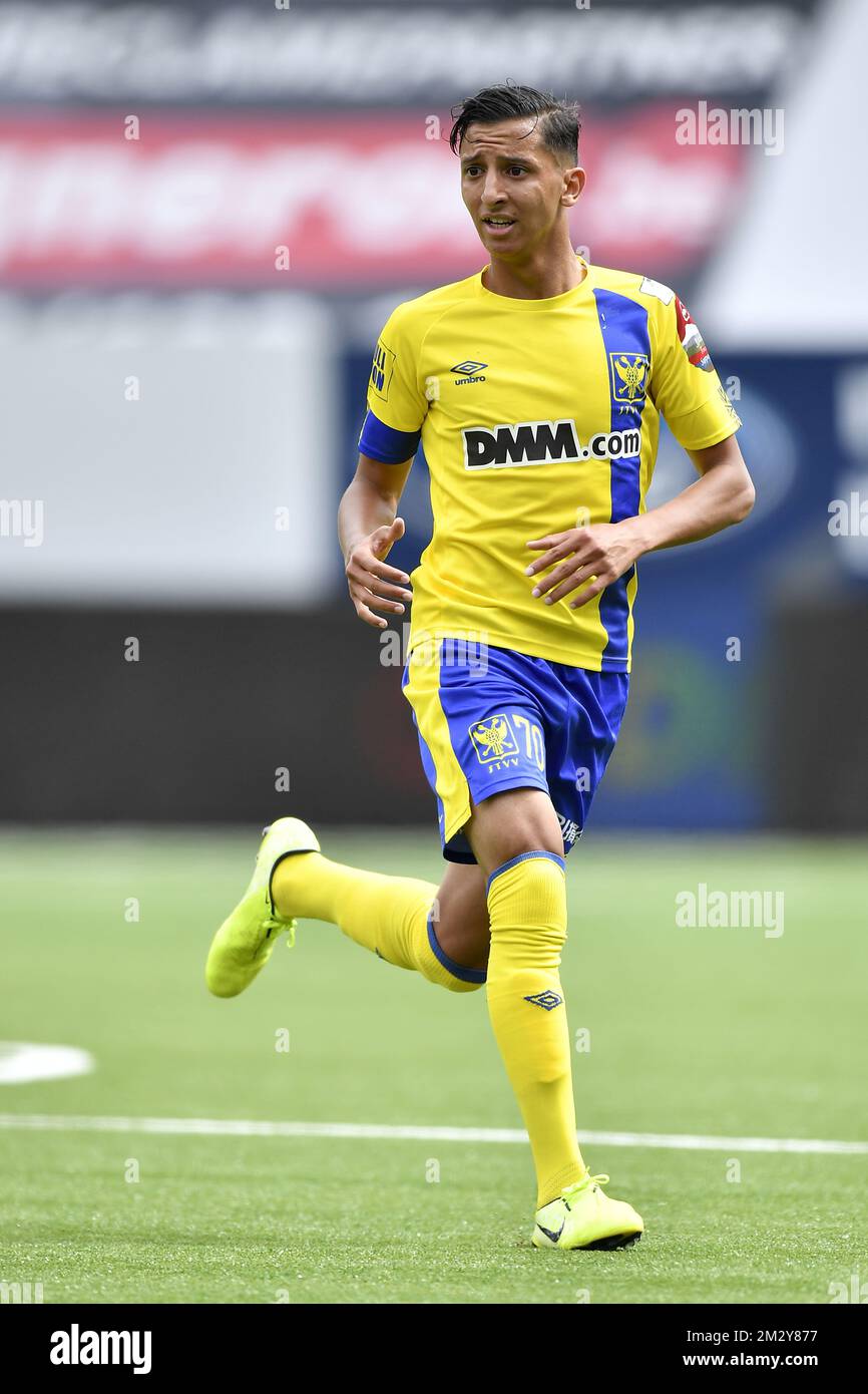 STVV's Hamza Masoudi pictured during a soccer match between Sint ...