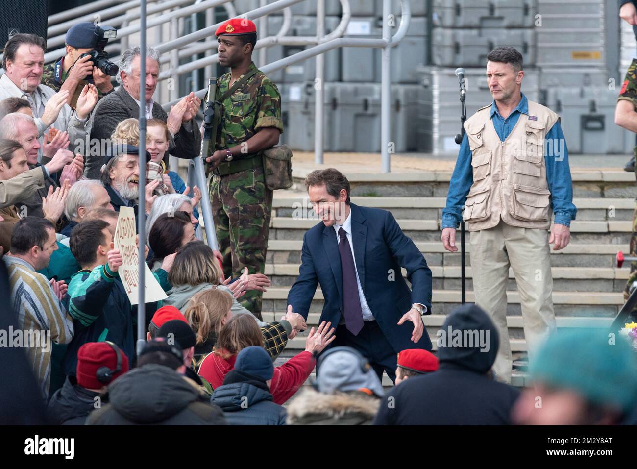 Southend on Sea, Essex, UK. 14th Dec, 2022. Filming for the new series ...