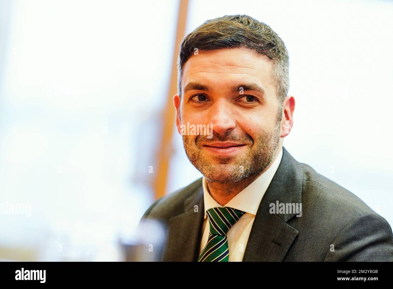 Karlsruhe, Germany. 14th Dec, 2022. Konstantin Kuhle, FDP member of the ...