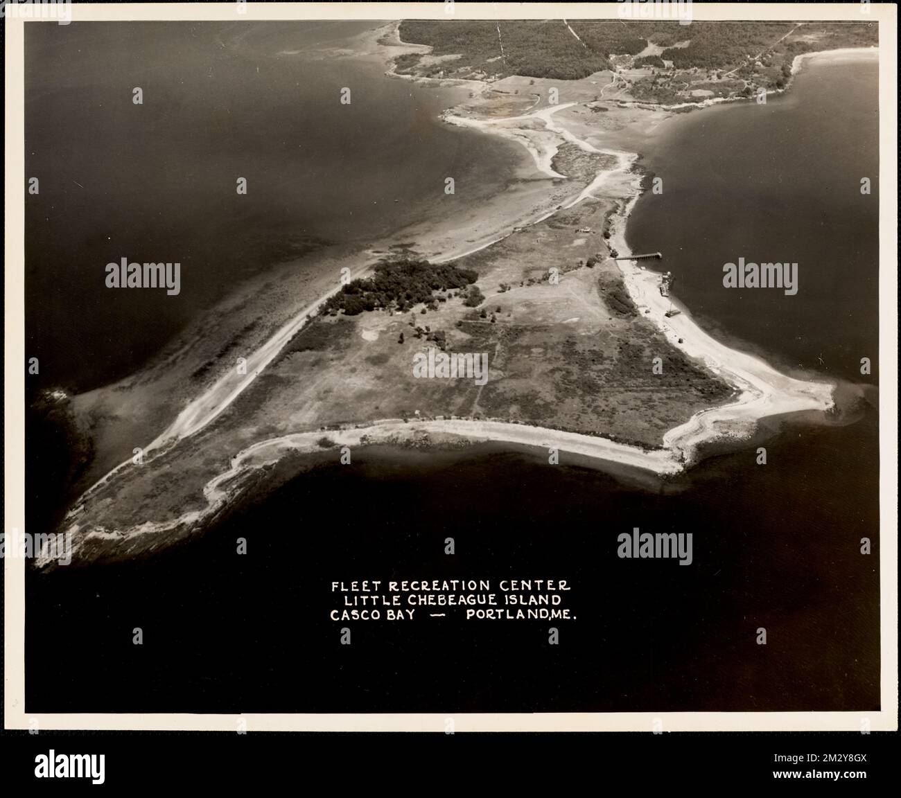Fleet Recreation Center, Little Chebeague Island, Casco Bay-Portland ...