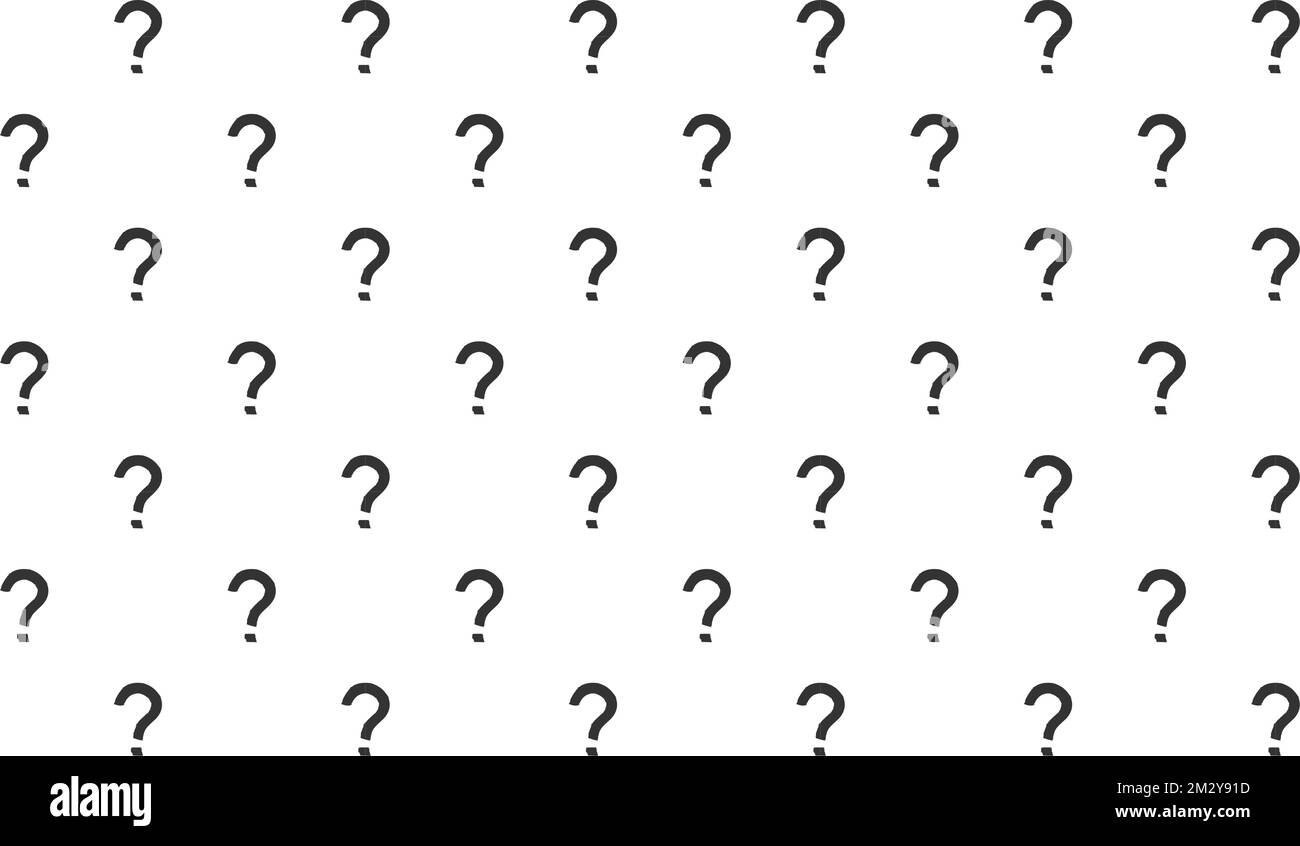 Question mark seamless pattern . Vector seamless pattern with question ...