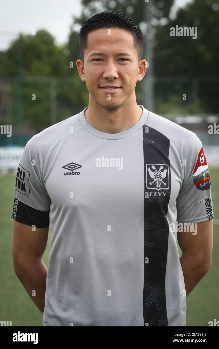 STVV's Daniel Schmidt during the 2019-2020 photoshoot of Belgian ...