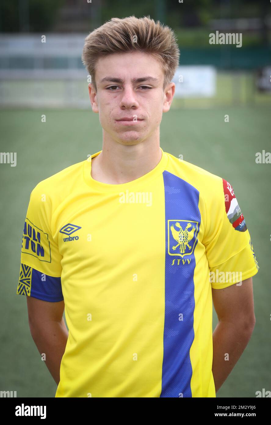 STVV's Stan Van Dessel during the 2019-2020 photoshoot of Belgian ...