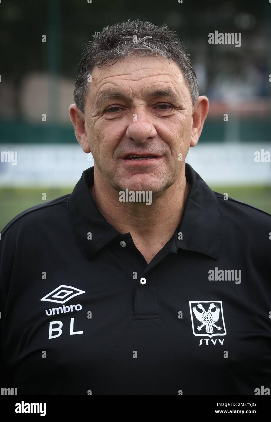 STVV's warehouseman Benny Liebens during the 2019-2020 photoshoot of ...