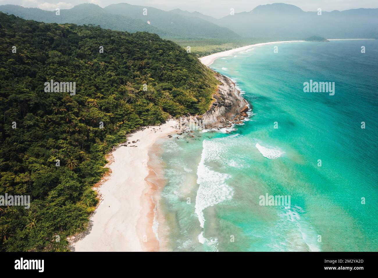 Big island Ilha Grande aventureiro beach Angra dos Reis, Rio de Janeiro ...