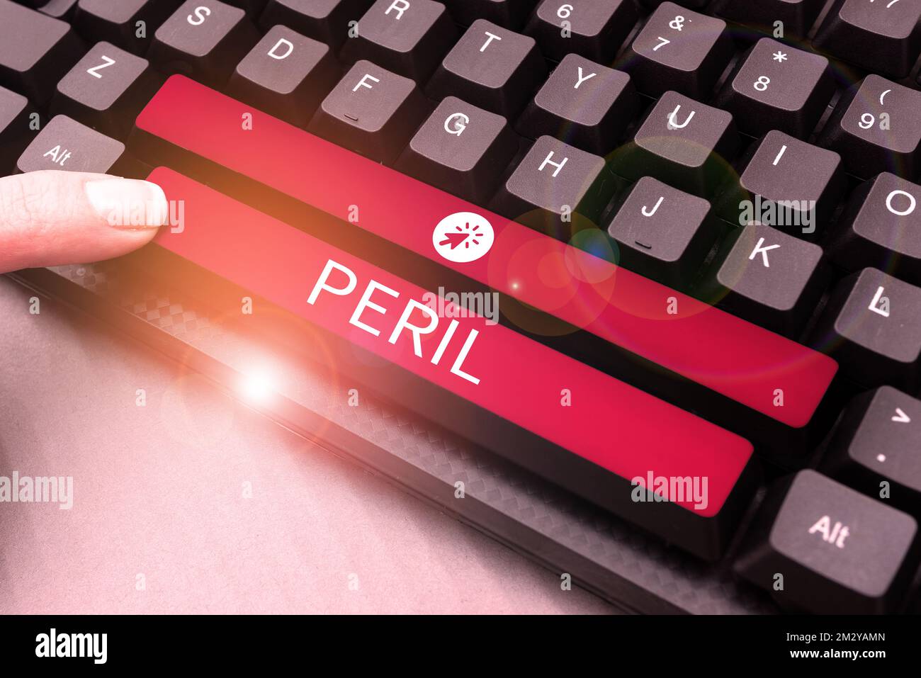 Inspiration showing sign Peril. Conceptual photo indicates something ...