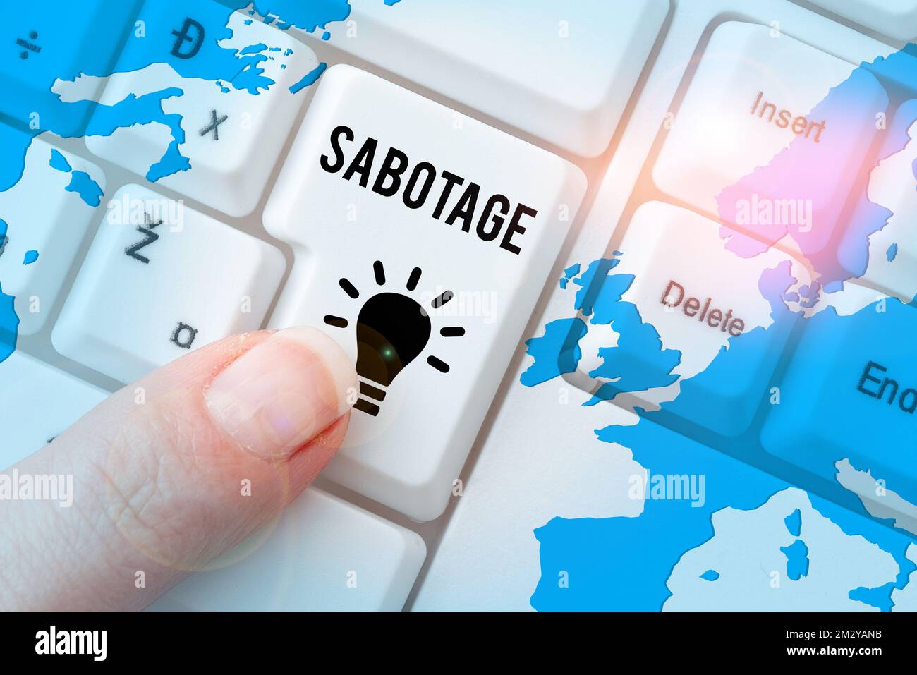 Inspiration showing sign Sabotage. Concept meaning destruction of an ...