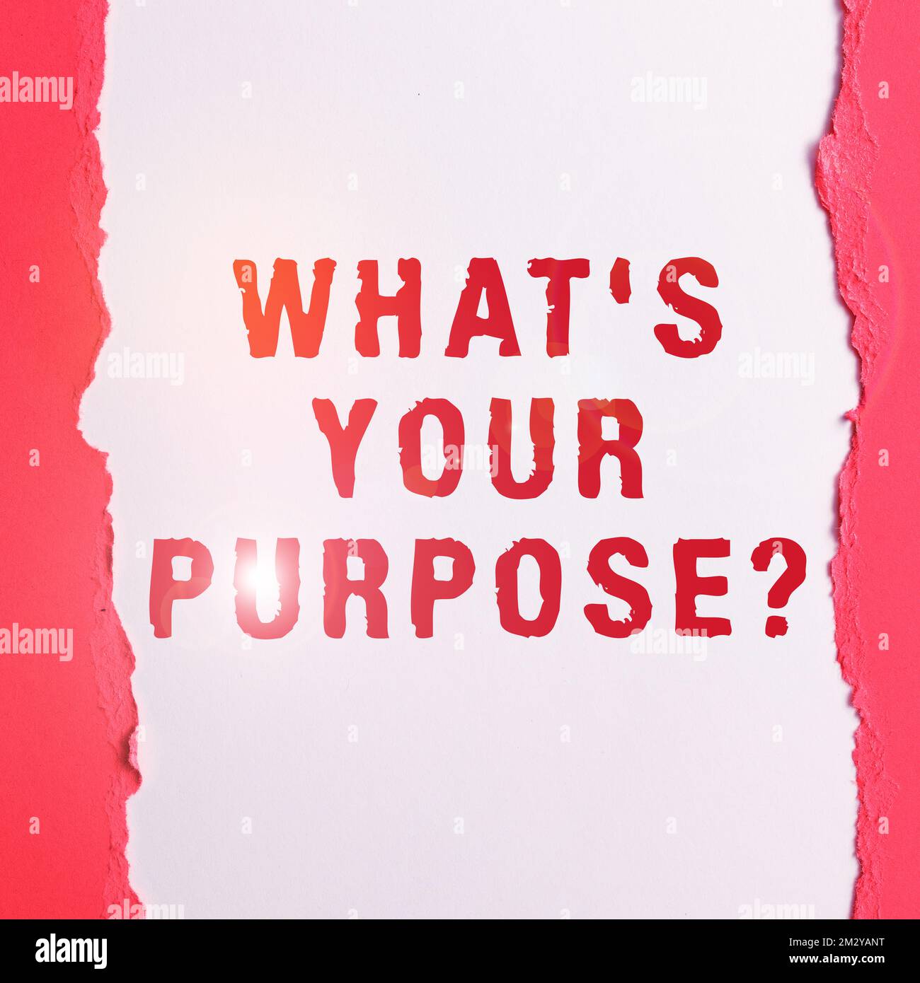 Text caption presenting What's Your Purpose. Business idea question to ...