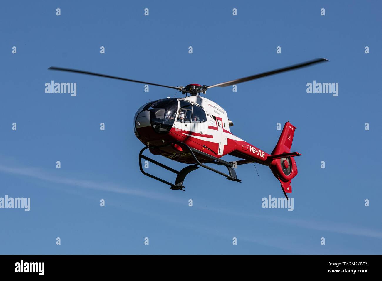 Helicopter tours by Swiss Helicopter AG, Pfaffnau at the trade show in ...