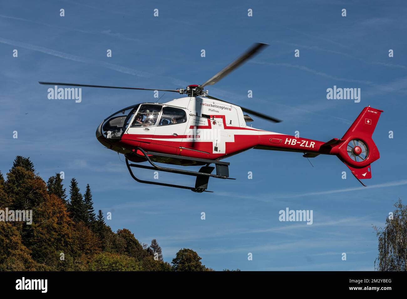 Helicopter tours by Swiss Helicopter AG, Pfaffnau at the trade show in ...