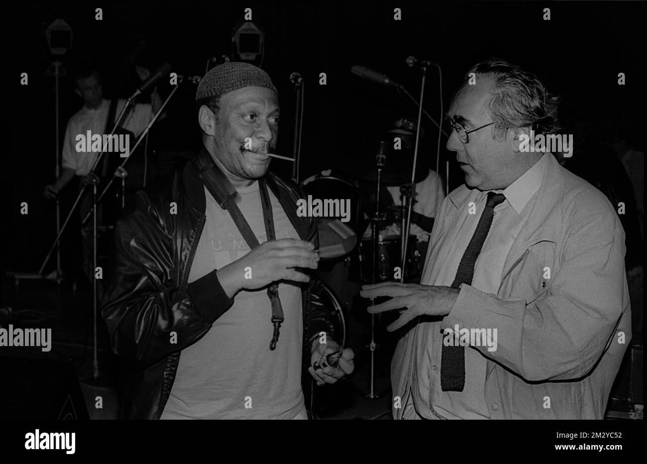 GDR, Berlin, 04.06.1988, Jazz Stage 1988, George Adams, Karlheinz ...