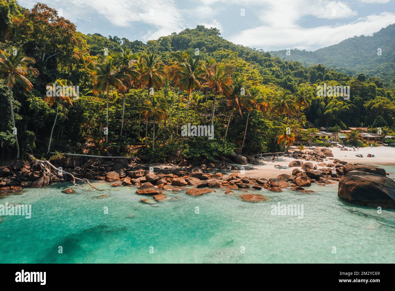 Big island Ilha Grande aventureiro beach Angra dos Reis, Rio de Janeiro ...