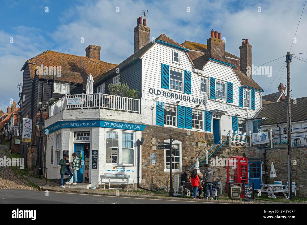 Old Borough Arms, Mermaid Street, Rye, East Sussex, England, United ...