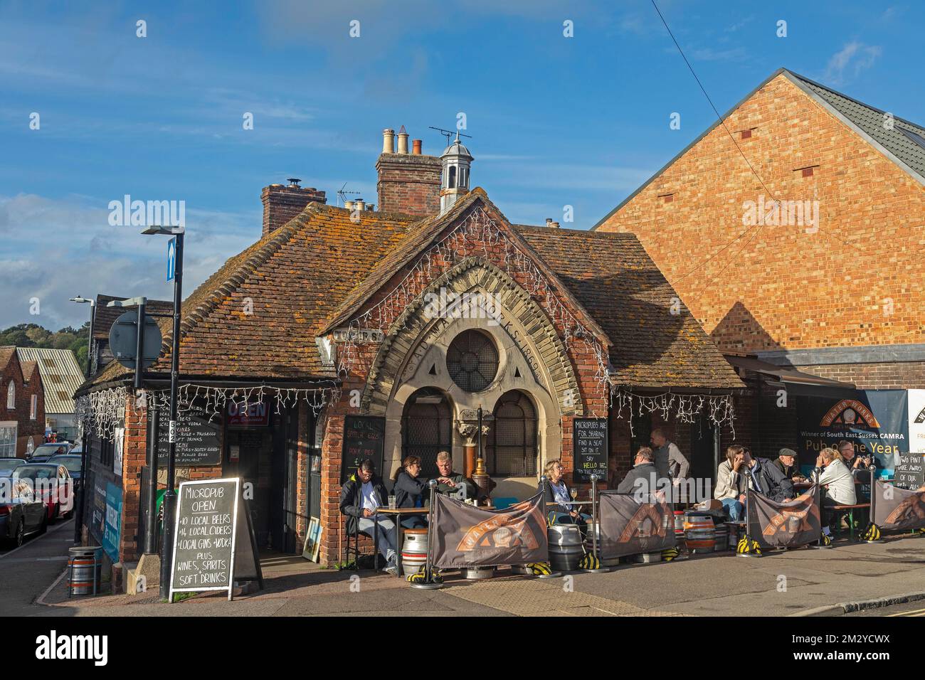 Pub The Water Works, Rye, East Sussex, England, United Kingdom Stock ...