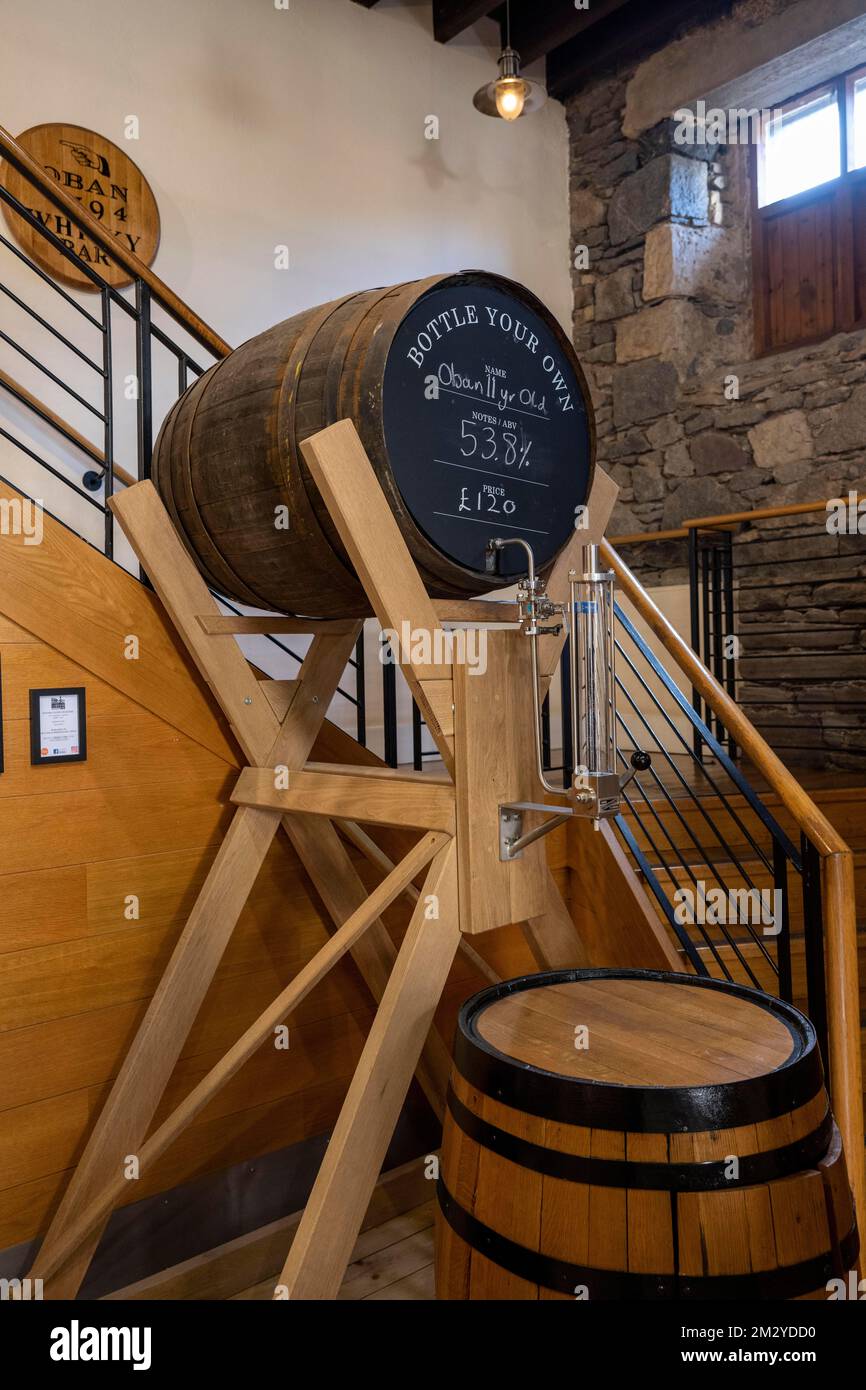 Whisky distillery barrel storage hi-res stock photography and images ...