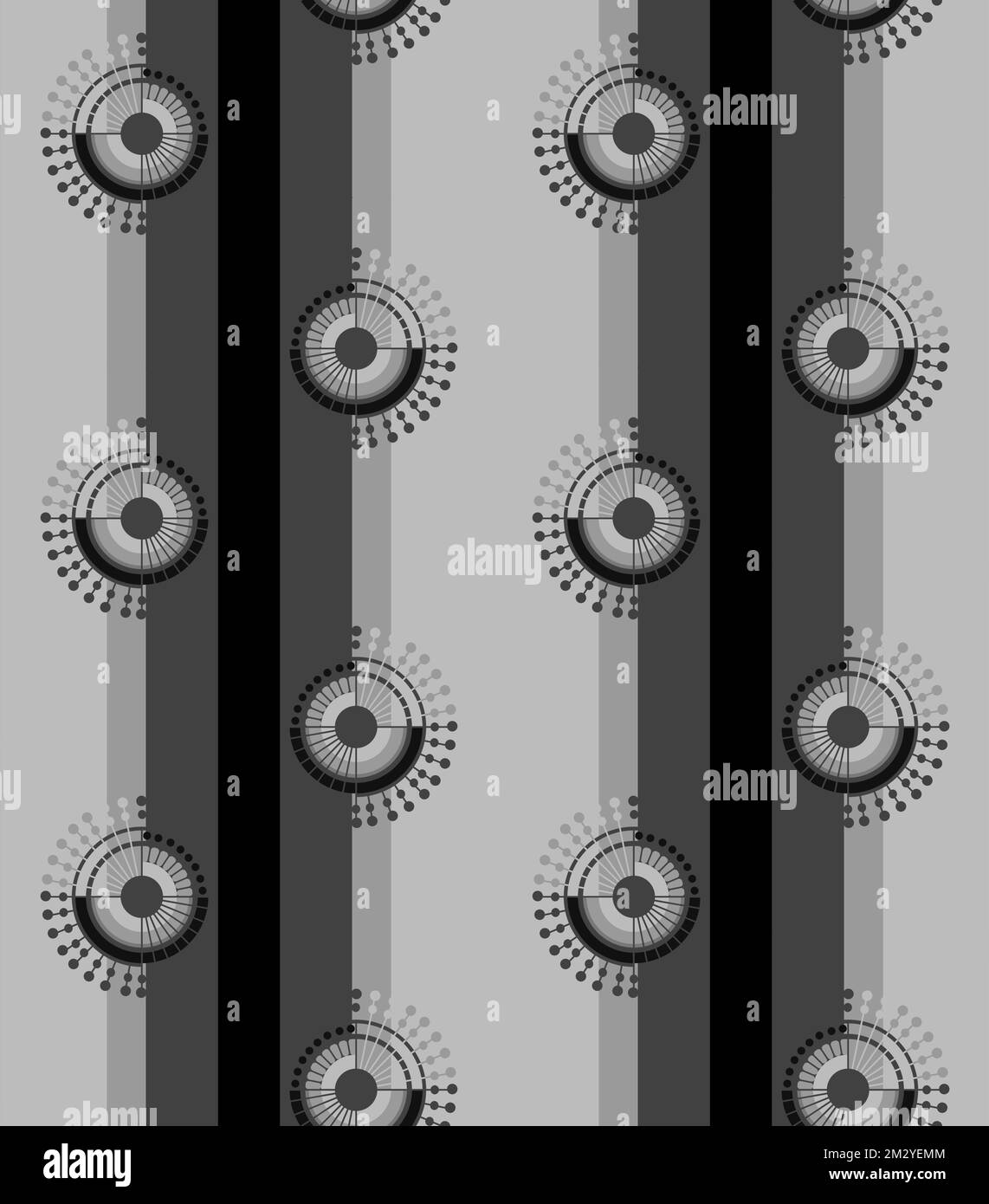 Modern geometric seamless pattern. Digital drawn illustration. Can be ...