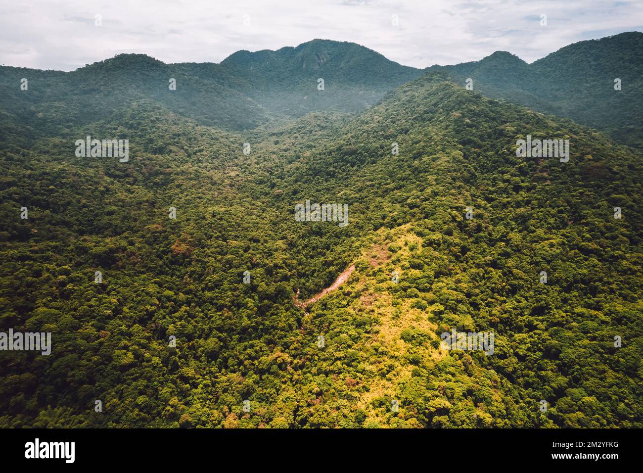 Big island Ilha Grande Abraao beach in Angra dos Reis, Rio de Janeiro ...
