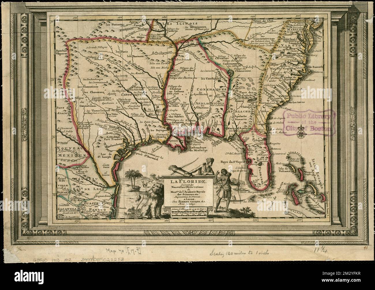 Southern colonies map hi-res stock photography and images - Alamy
