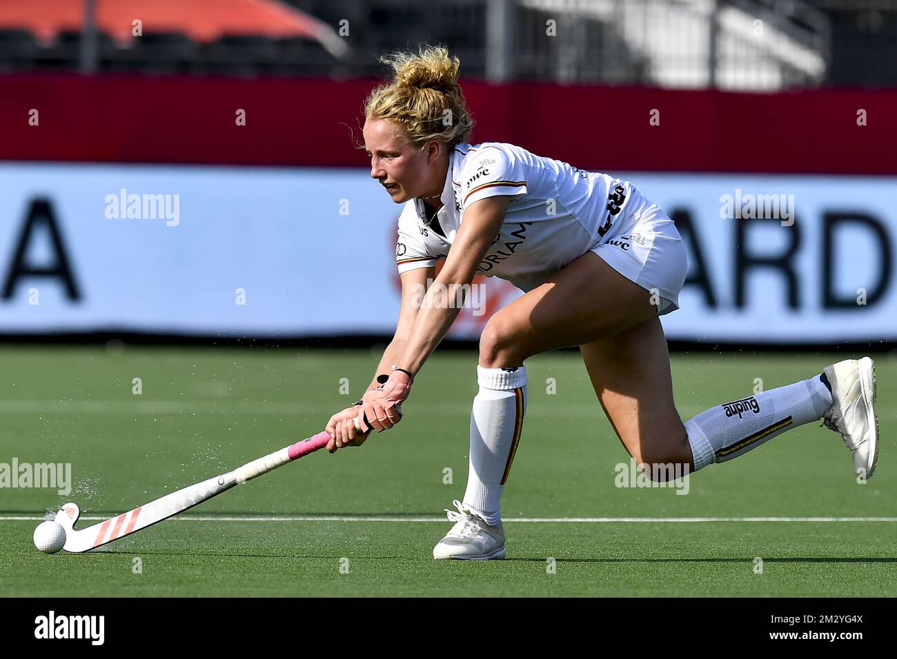 Belgium's Michelle Struijk pictured in action during a hockey game ...