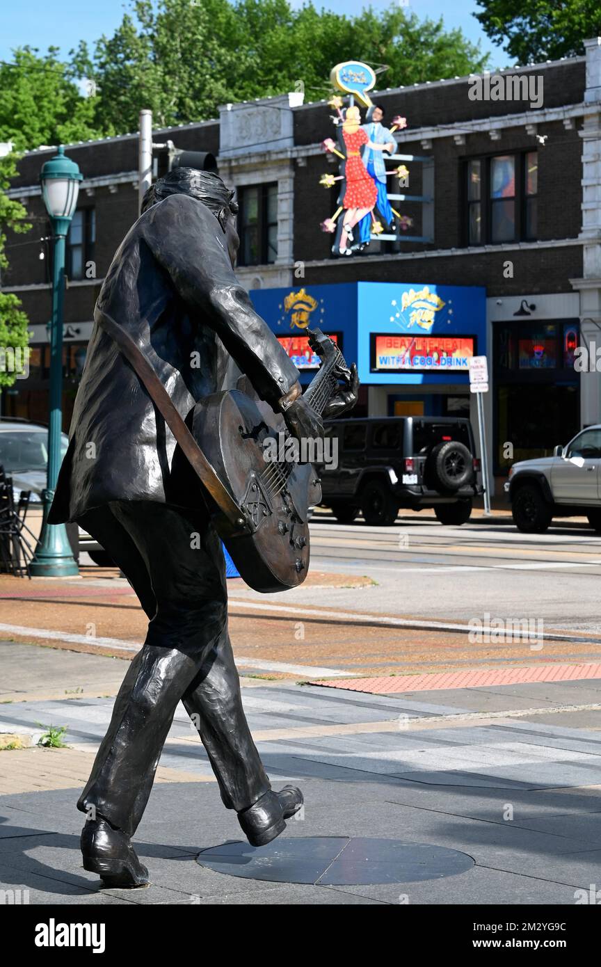 Statue of chuck berry hi-res stock photography and images - Alamy