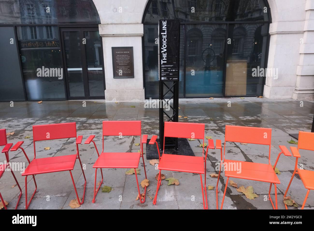 Strand, Aldwych, London, UK. 14th Dec 2022. The new Strand Aldwych ...