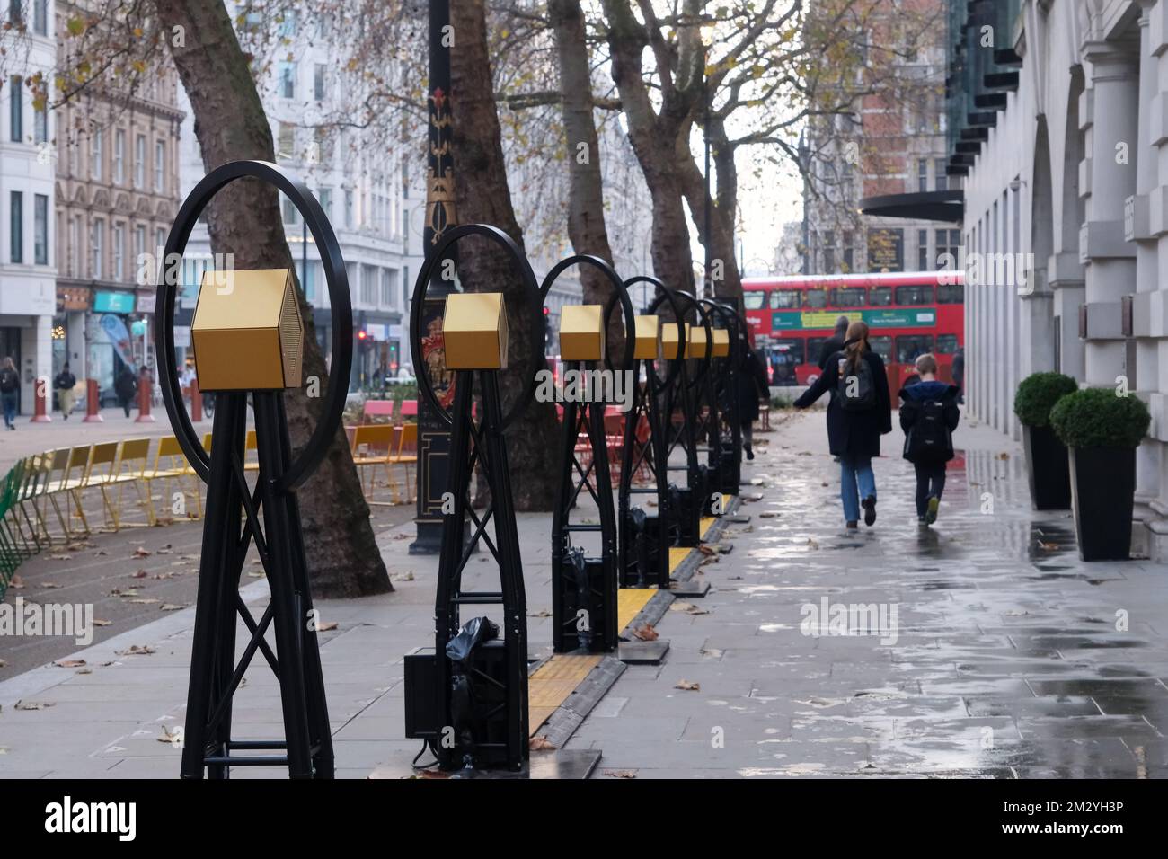 Strand, Aldwych, London, UK. 14th Dec 2022. The new Strand Aldwych ...