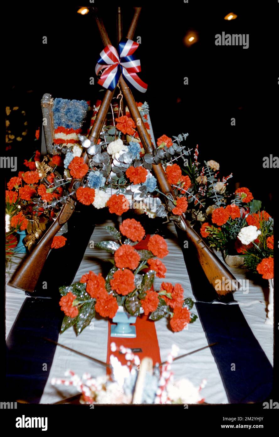 Flower show , Flower shows, Flowers, Rifles. Edmund L. Mitchell ...