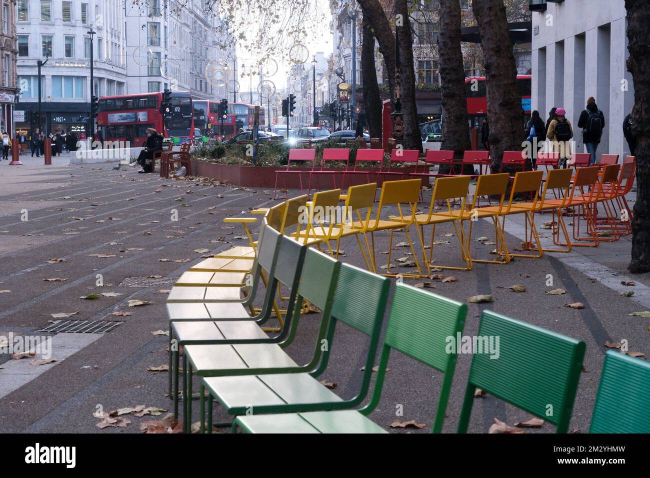 Strand, Aldwych, London, UK. 14th Dec 2022. The new Strand Aldwych ...