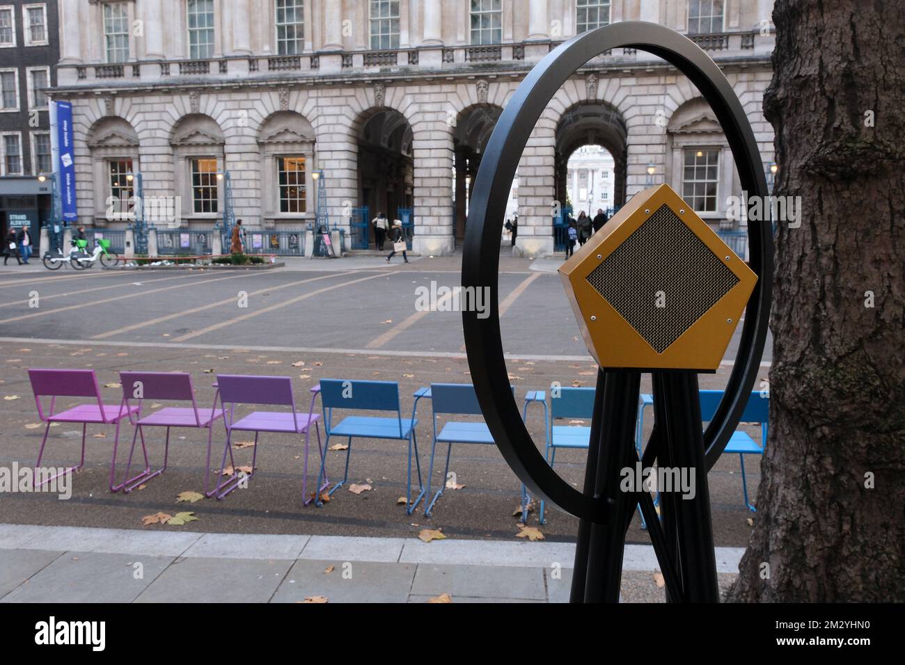 Strand, Aldwych, London, UK. 14th Dec 2022. The new Strand Aldwych ...