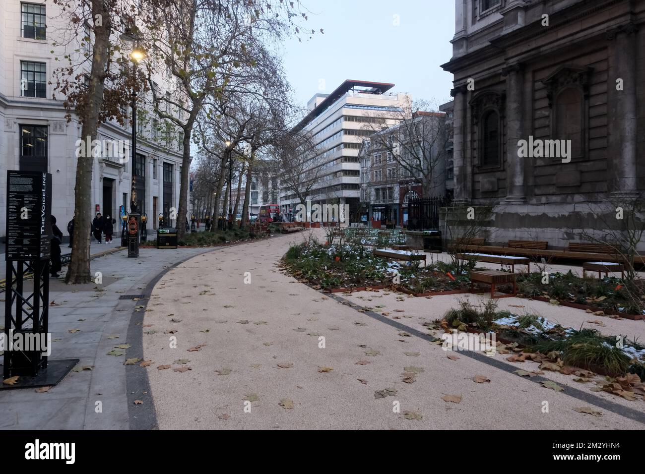 Strand, Aldwych, London, UK. 14th Dec 2022. The new Strand Aldwych ...