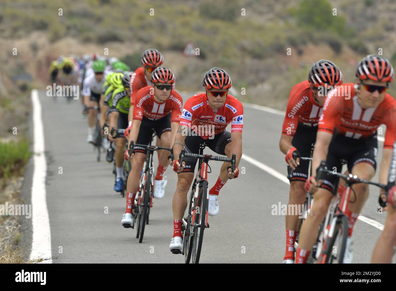 Irish Nicholas Roche of Team Sunweb pictured during the third stage of ...