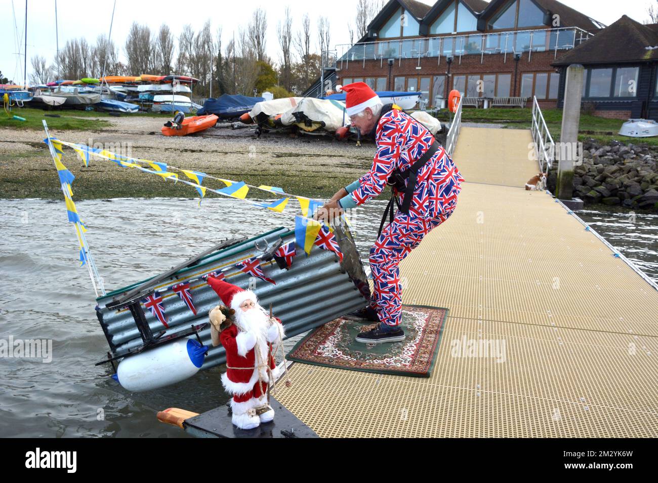 Michael Stanley, known as 'Major Mick' completes his Tintanic rowing ...