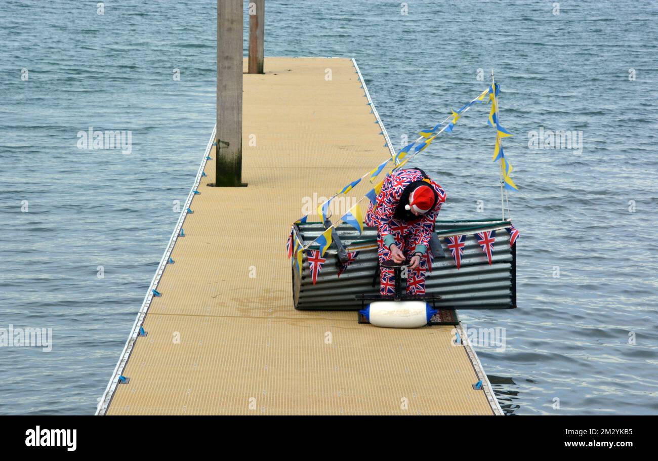 Michael Stanley, known as 'Major Mick' completes his Tintanic rowing ...