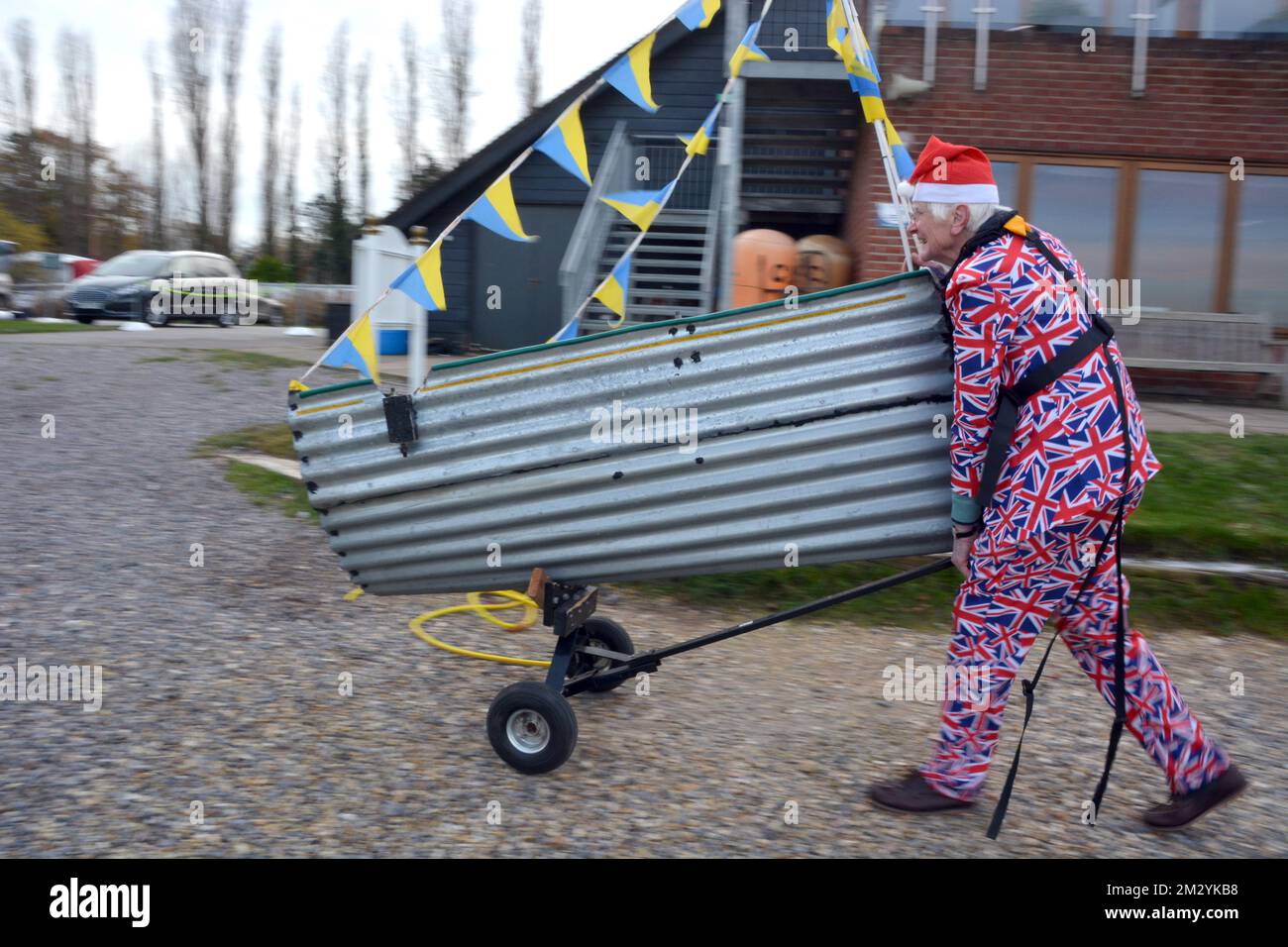 Michael Stanley, known as 'Major Mick' completes his Tintanic rowing ...