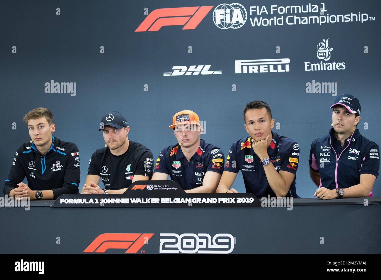 George russell max verstappen hi-res stock photography and images - Alamy