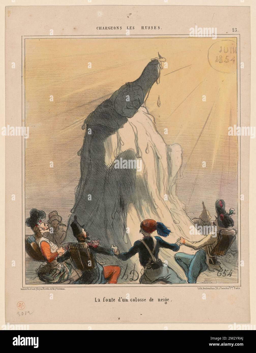 La fonte d'un colosse de neige , Emperors, Nicholas I, Emperor of ...