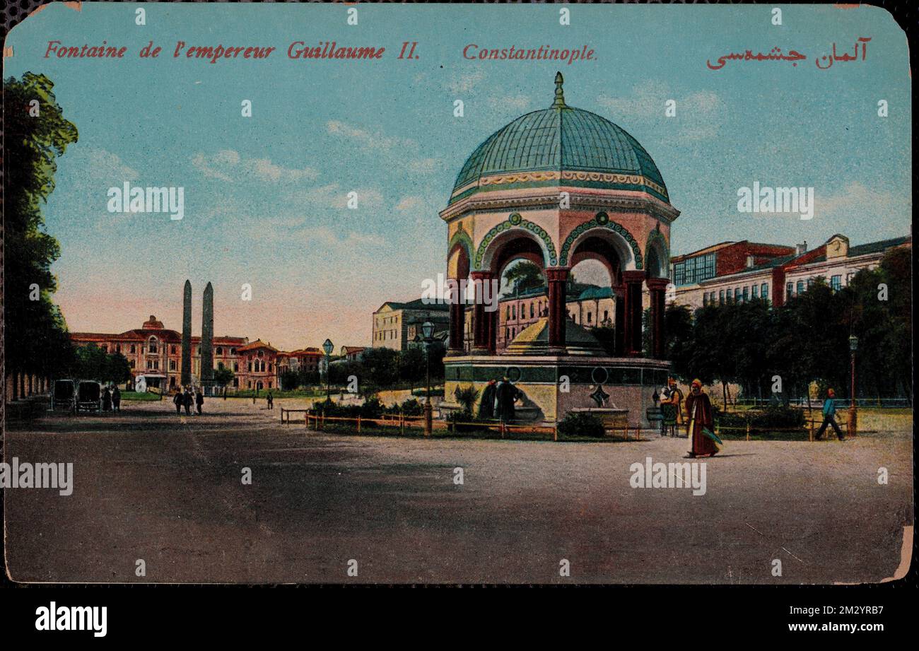 Fontaine de l'empereur Guillaume II. Constantinople , Fountains, Plazas ...