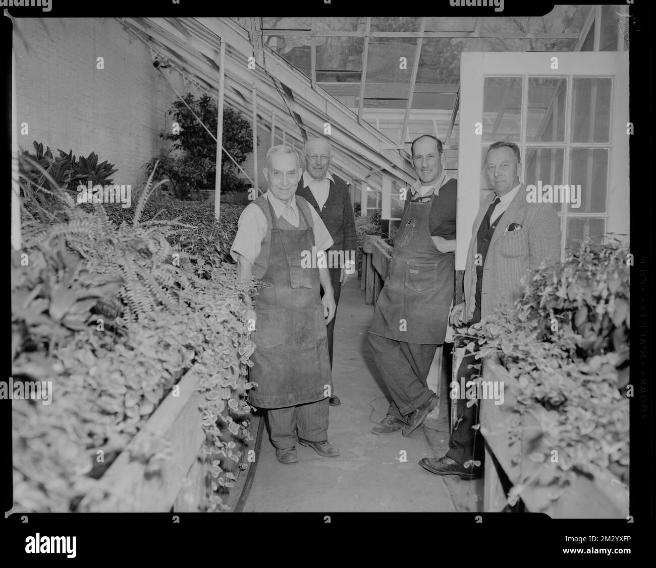 Forest Hill Cemetery employees. [Charles H.] Fox, [Daniel] Campagna ...