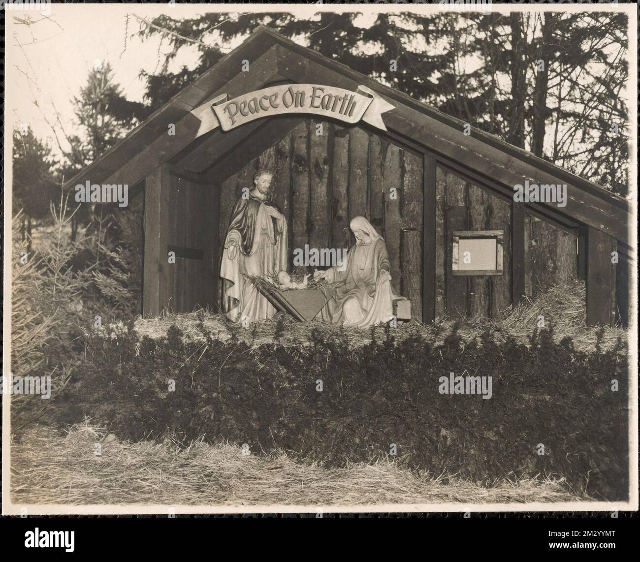Forest Hills and Mt. Hope Cemetery. Peace on Earth , Crèches Nativity ...