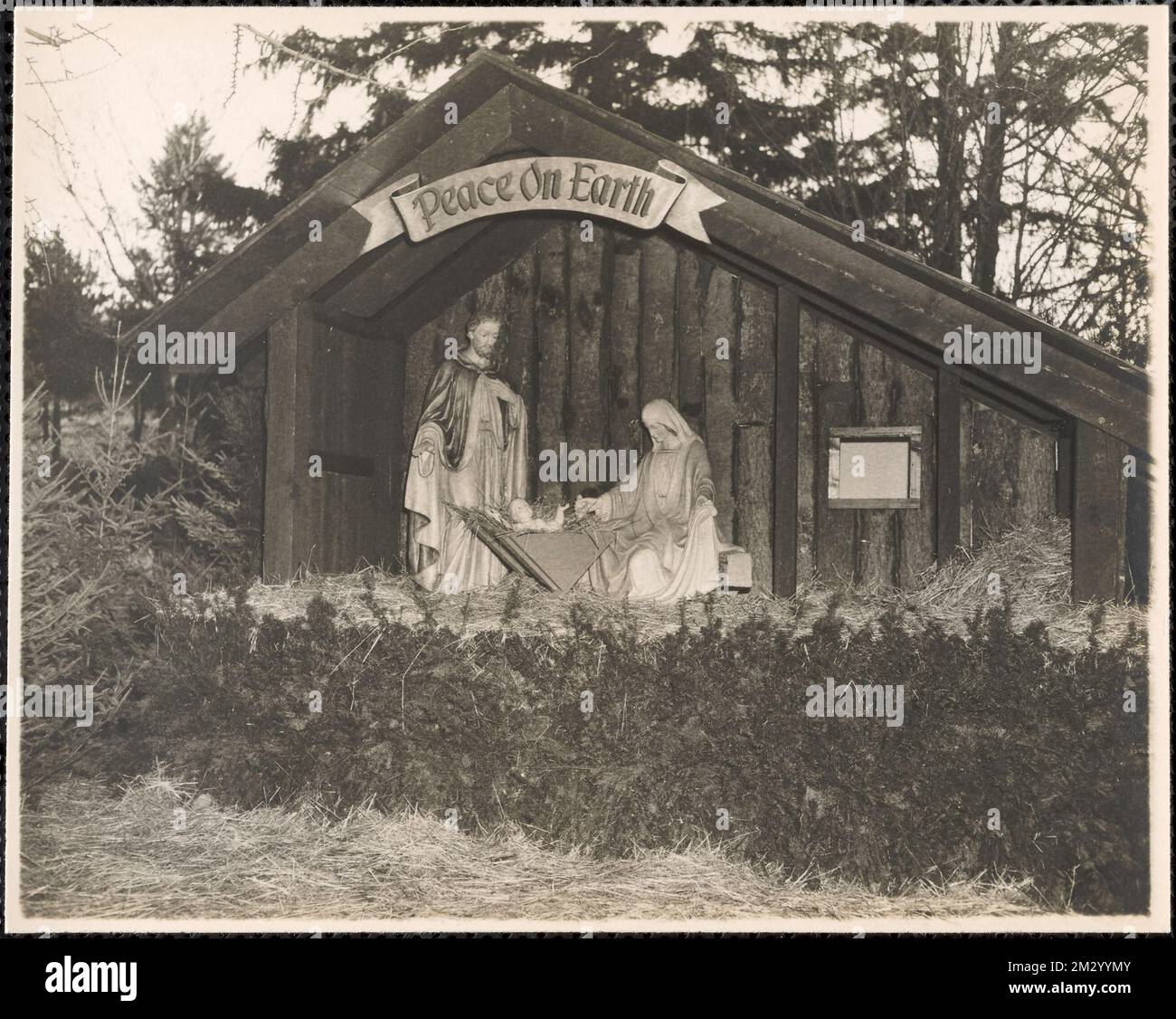 Forest Hills and Mt. Hope Cemetery. Peace on Earth , Crèches Nativity ...