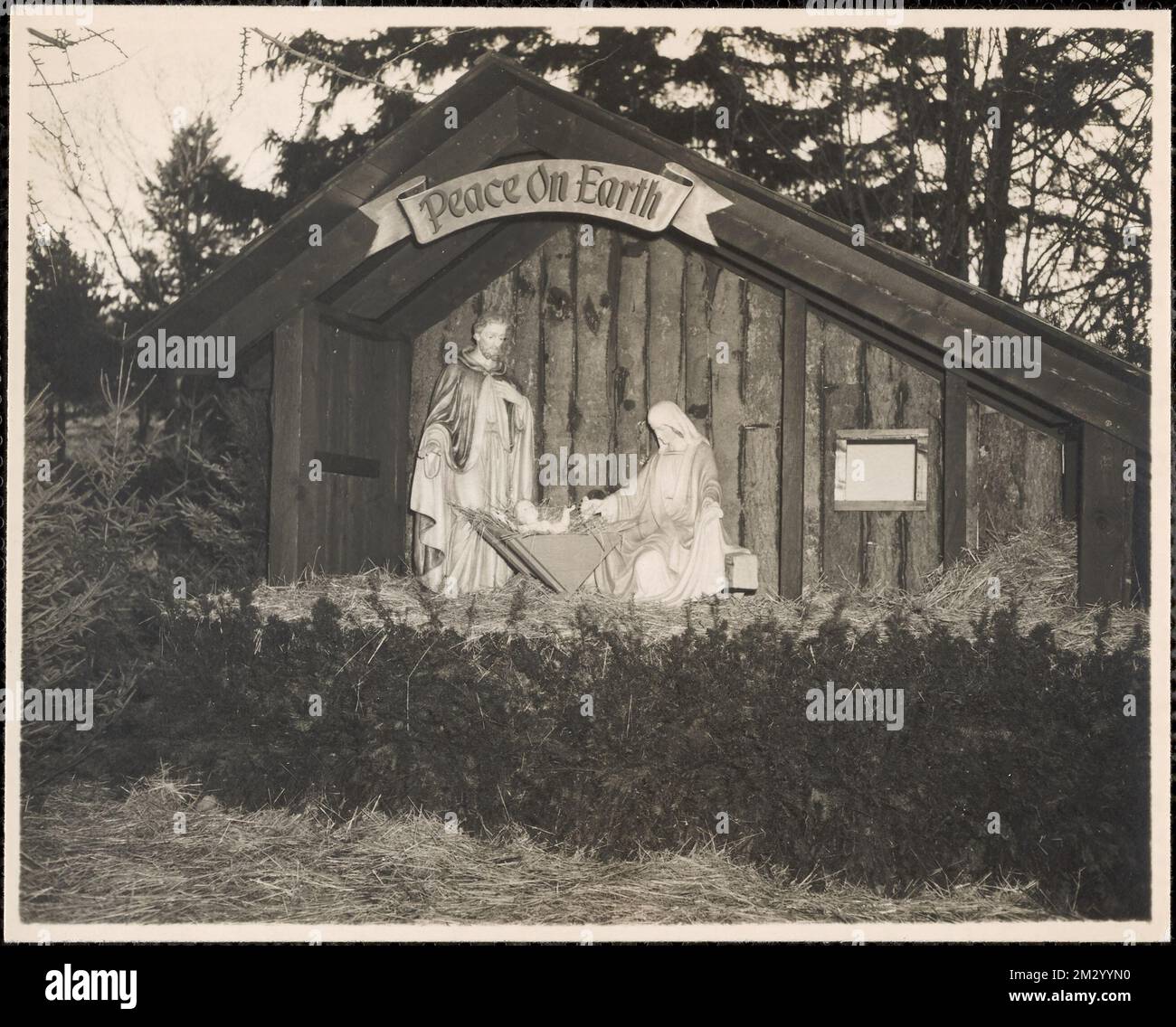 Forest Hills and Mt. Hope Cemetery. Peace on Earth , Crèches Nativity ...