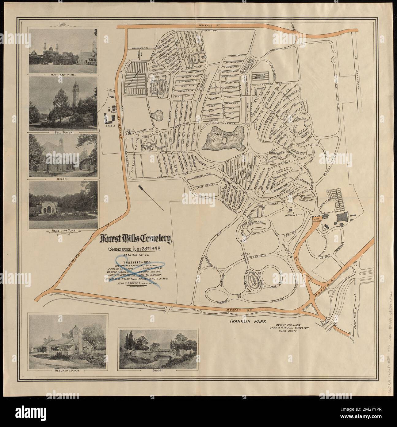 Jamaica map 1848 hi-res stock photography and images - Alamy