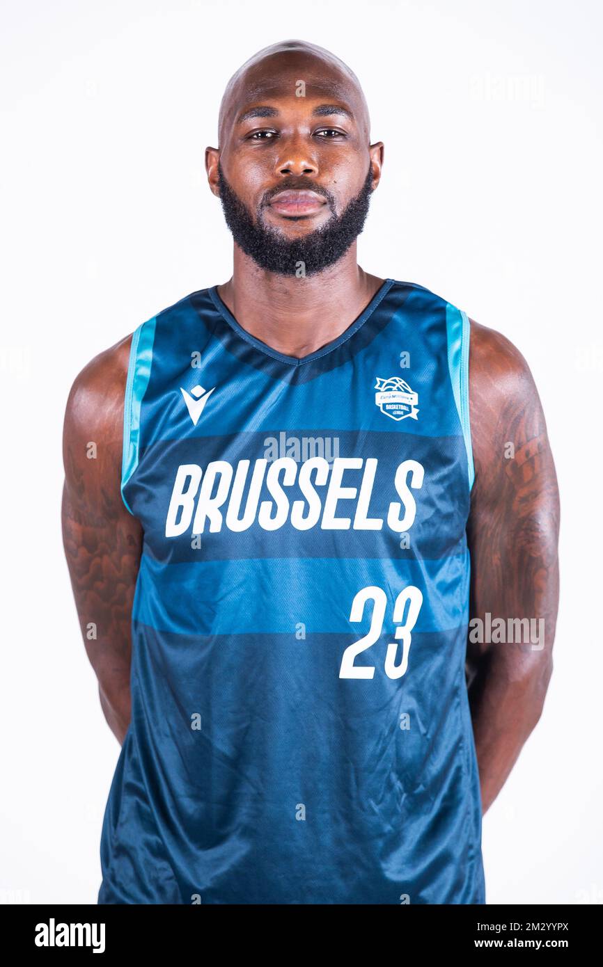 Brussels' Jonathan Augustin-Fairell poses at a photoshoot of Belgian ...