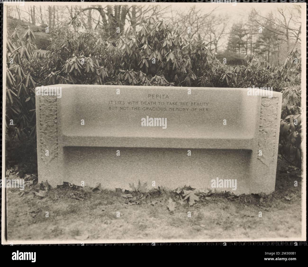 Forest Hills Cemetery , Tombs & sepulchral monuments, Benches ...