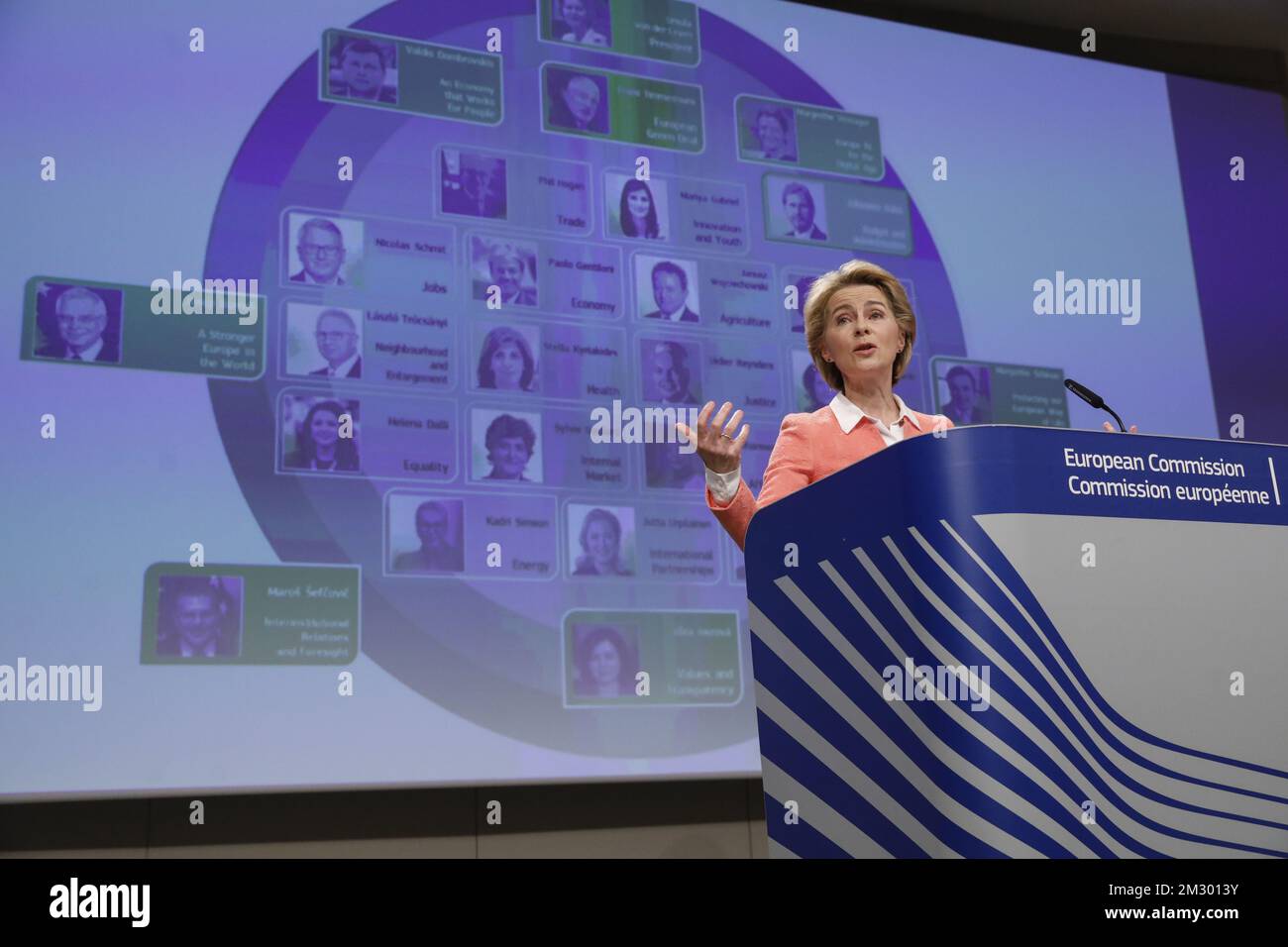 Future European Commission President Ursula Von der Leyen pictured ...